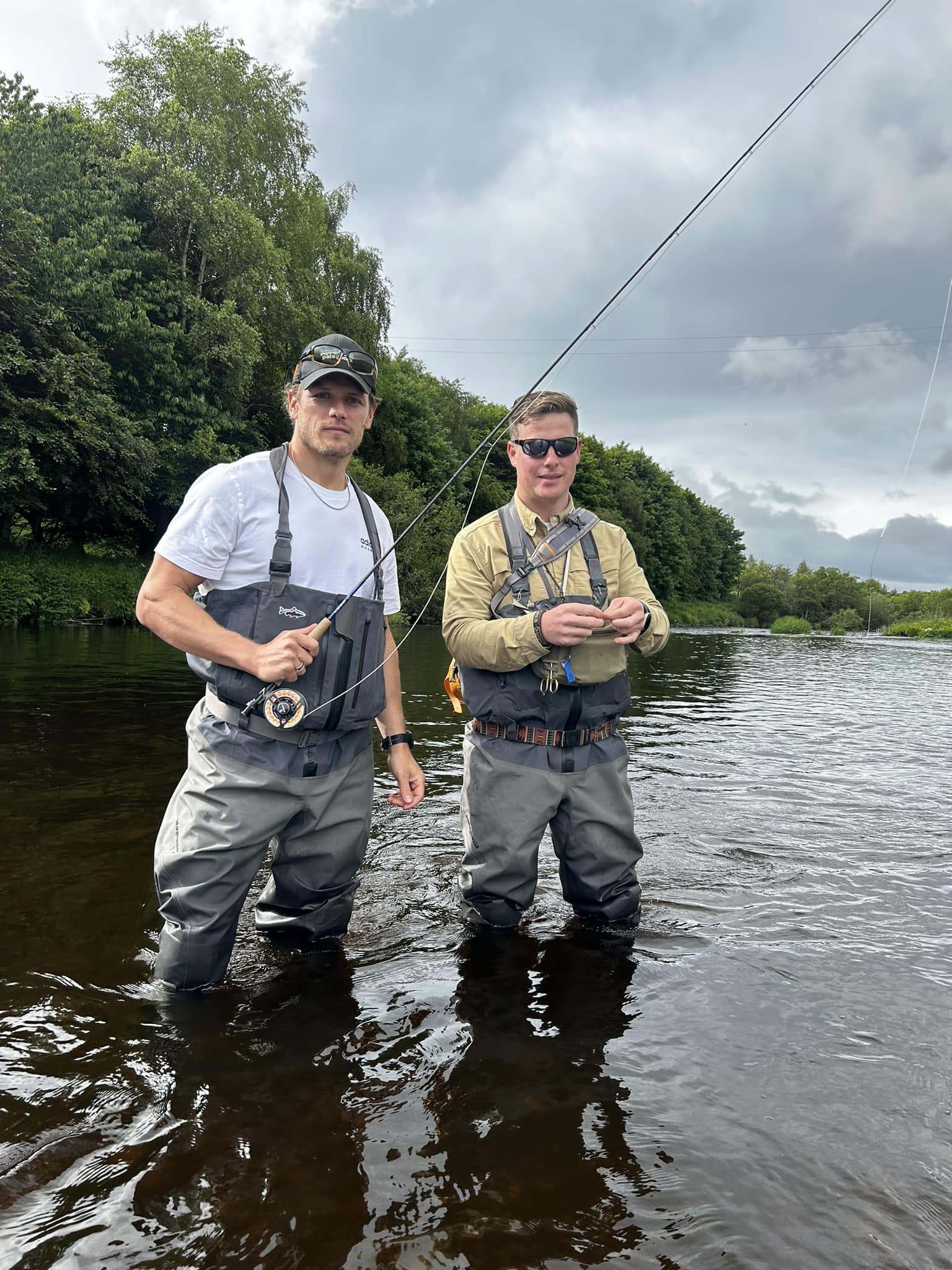 Visit from Sam Heughan - The Deveron, Bogie and Isla Rivers Charitable ...